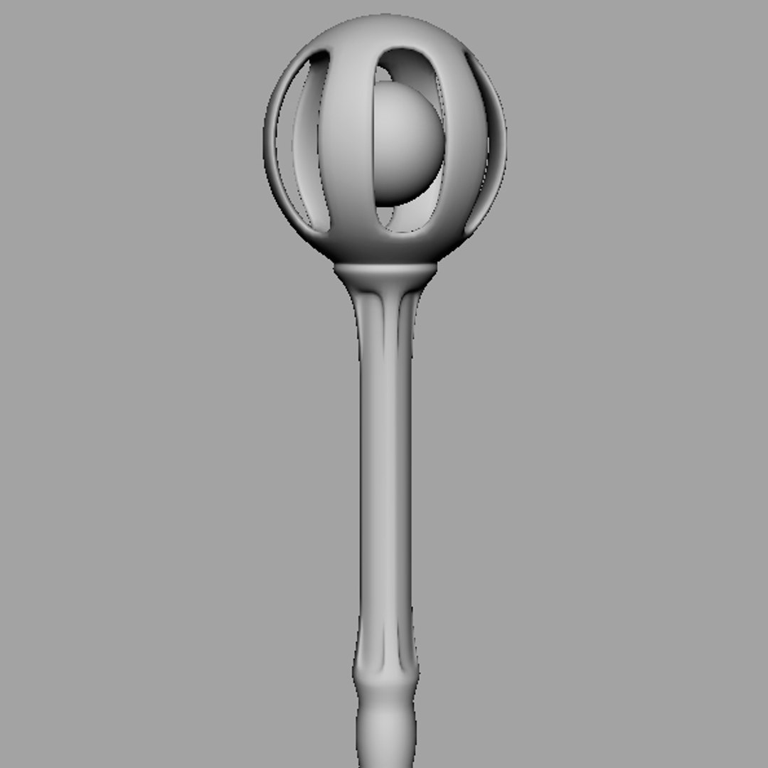 3d Wizard S Staff