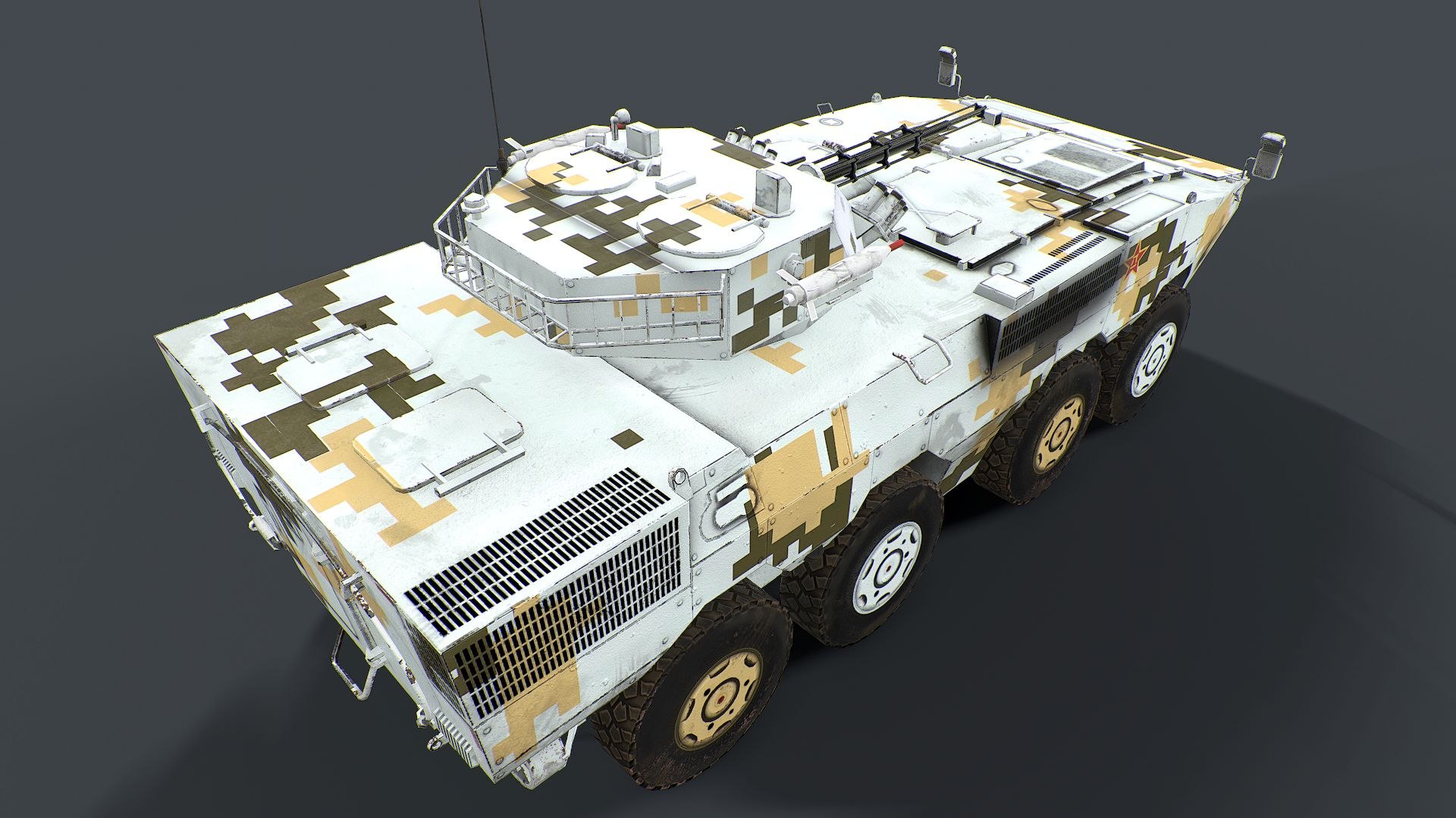 3D Ifv Vehicle - TurboSquid 1537777
