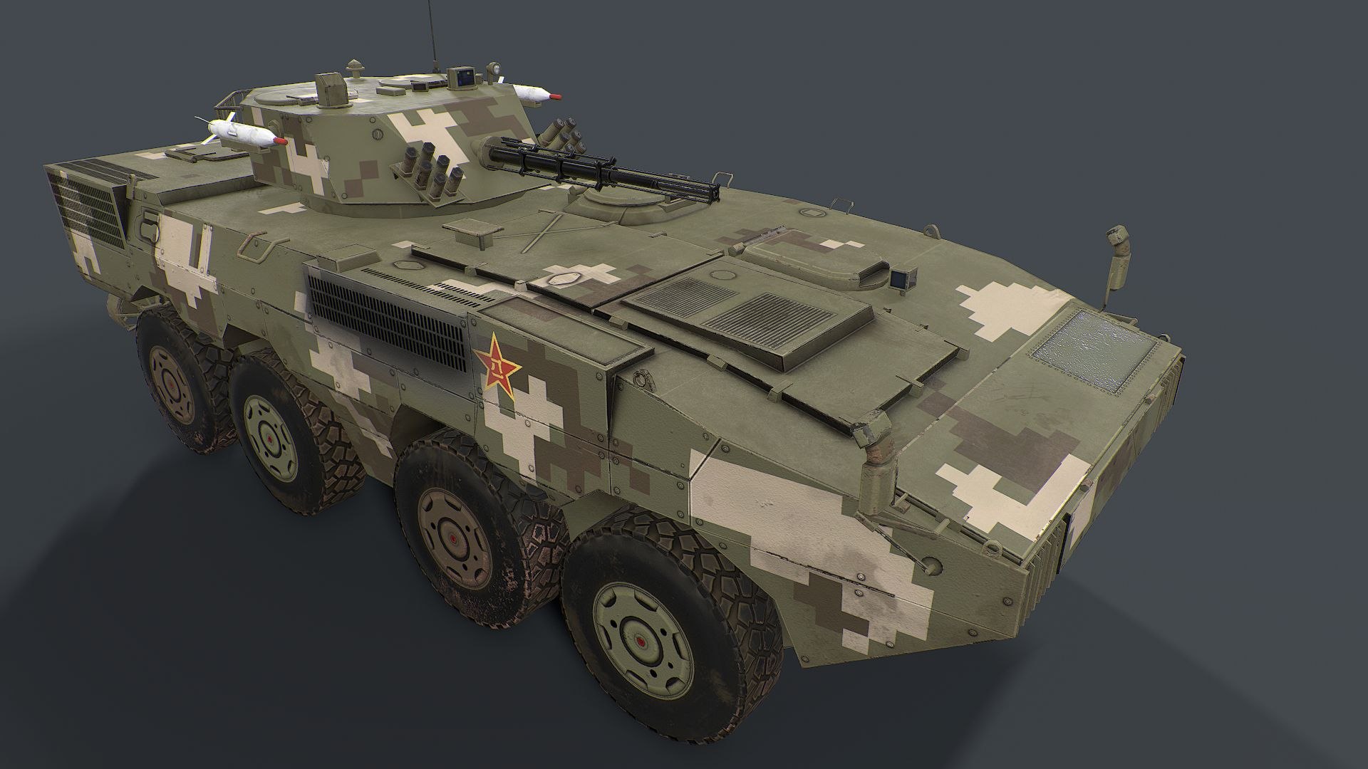 3D Ifv Vehicle - TurboSquid 1537777