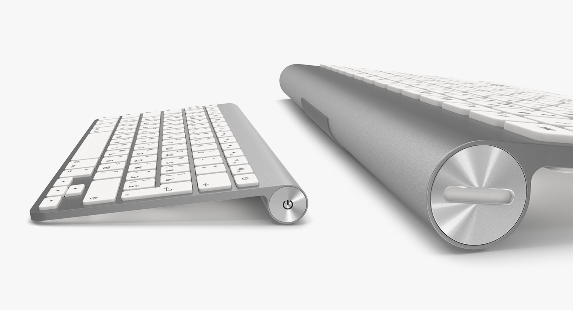 Apple Wireless Keyboards Keys Model - TurboSquid 1375436