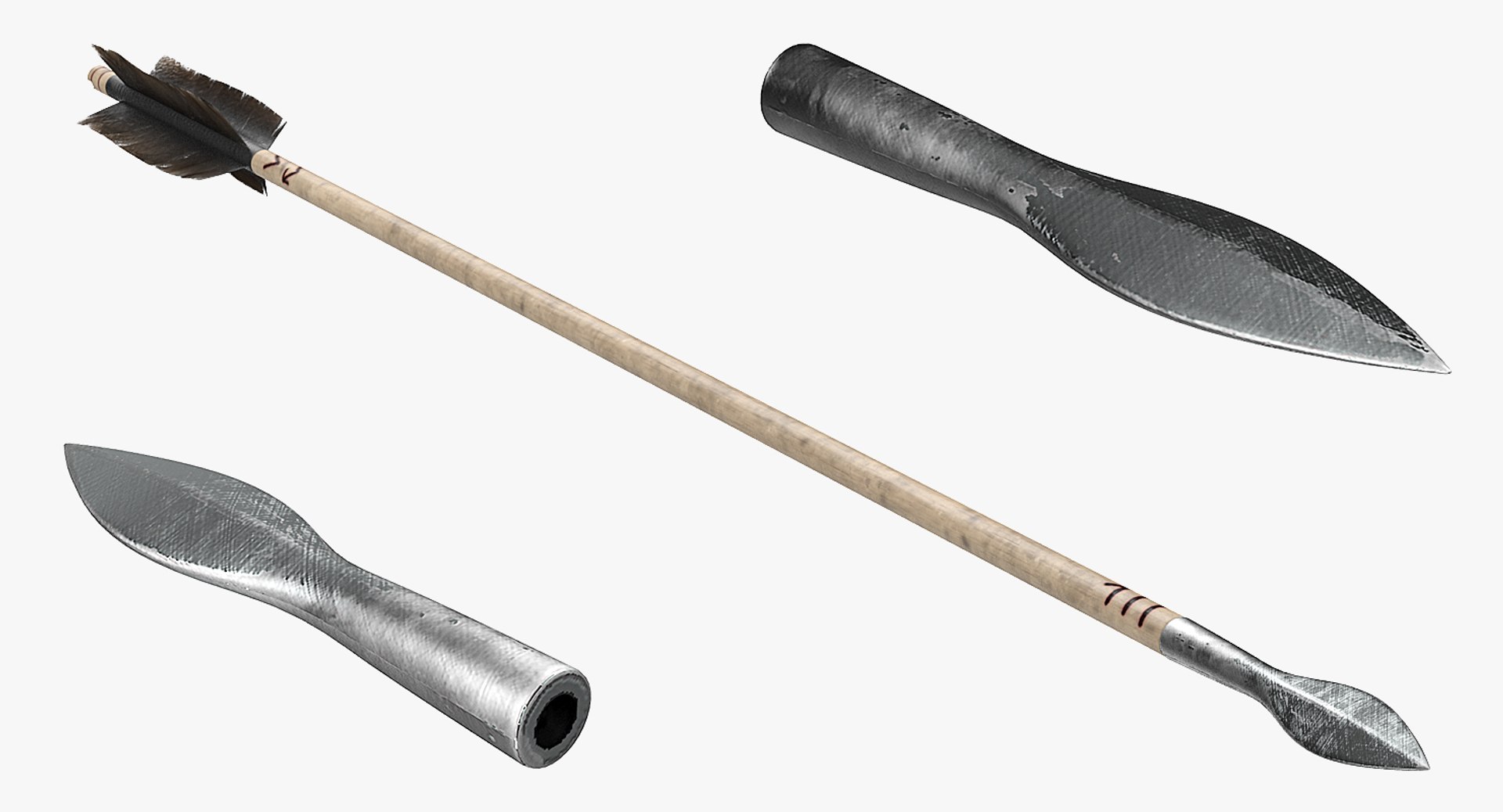 Viking Arrow 3D - TurboSquid 1362774