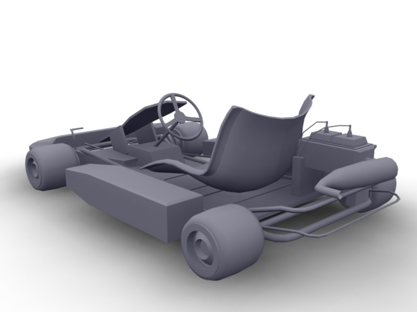 Gokart Kart 3d Model