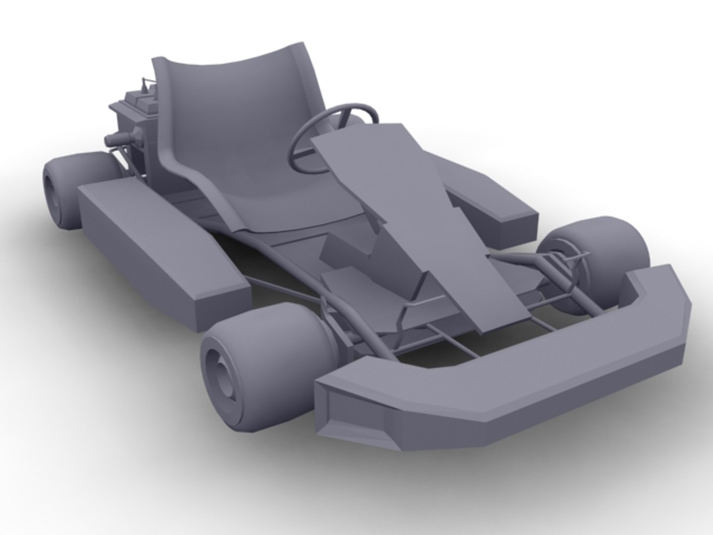 Gokart Kart 3d Model