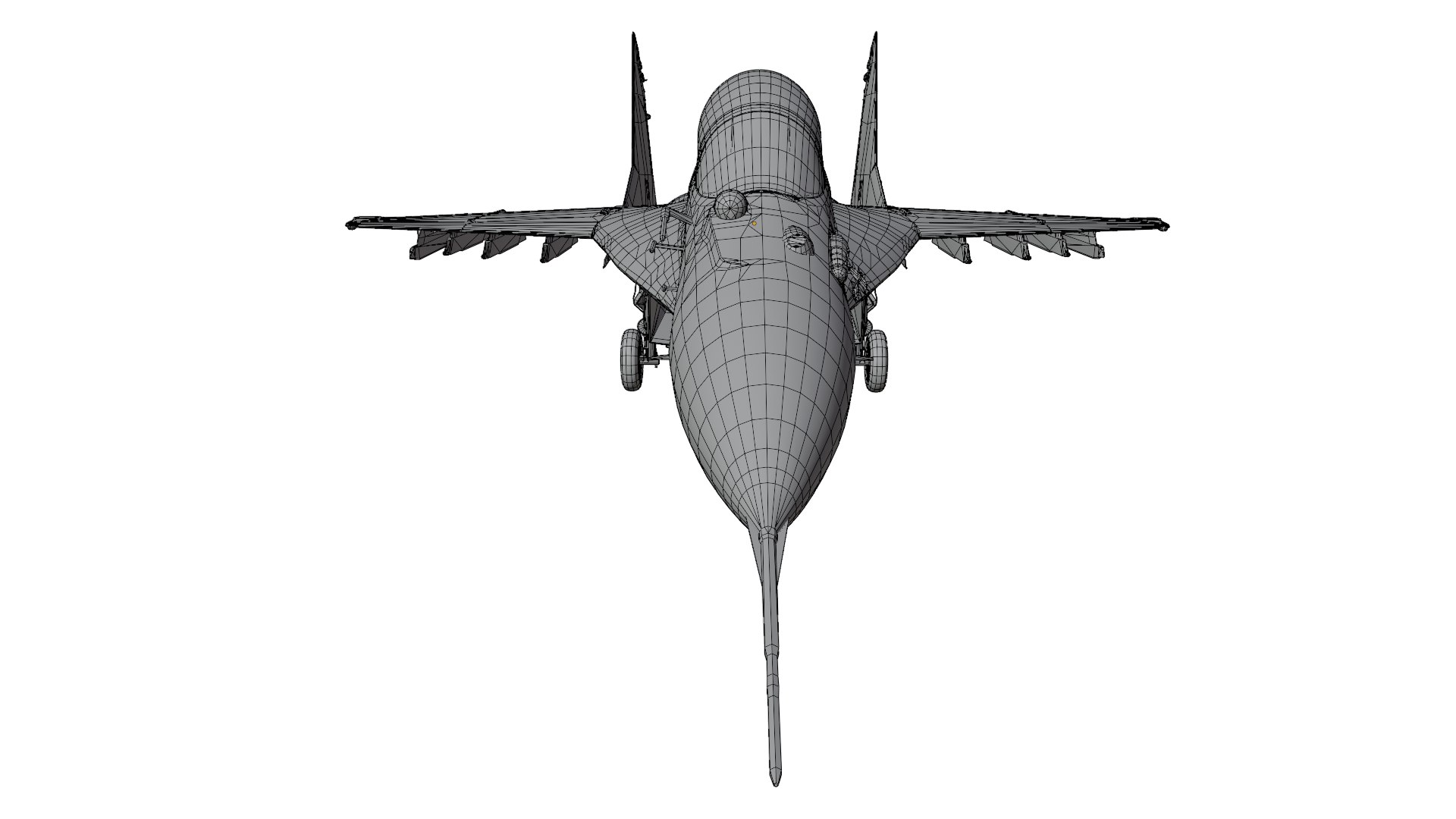 3D MiG 35 Fighter Jet Model - TurboSquid 2404777