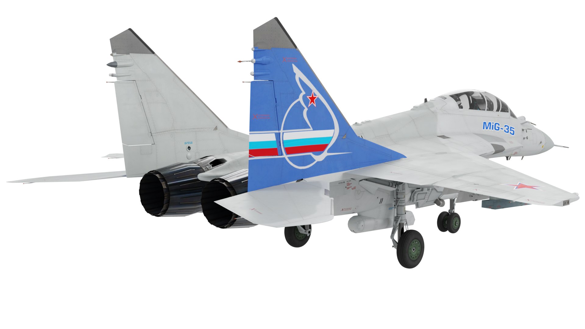3D MiG 35 Fighter Jet Model - TurboSquid 2404777