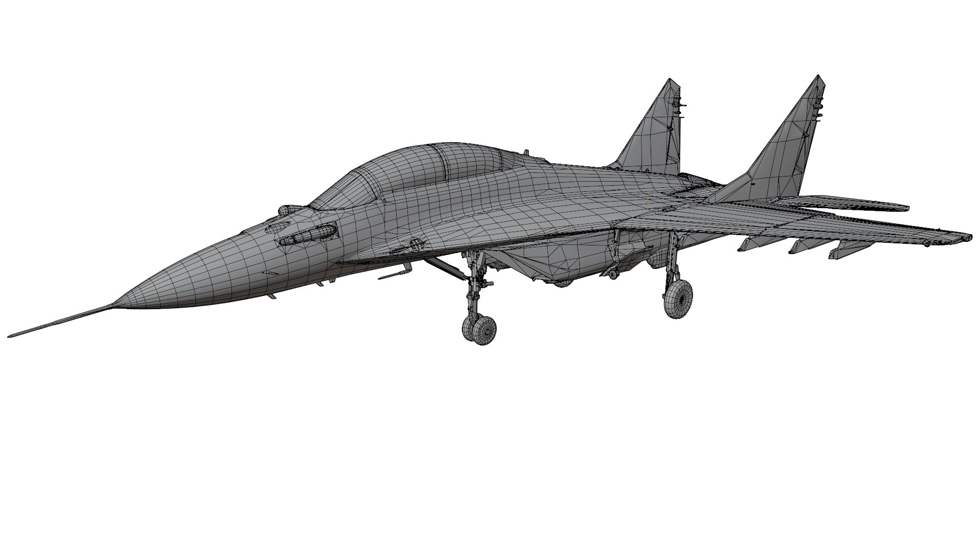 3D MiG 35 Fighter Jet Model - TurboSquid 2404777
