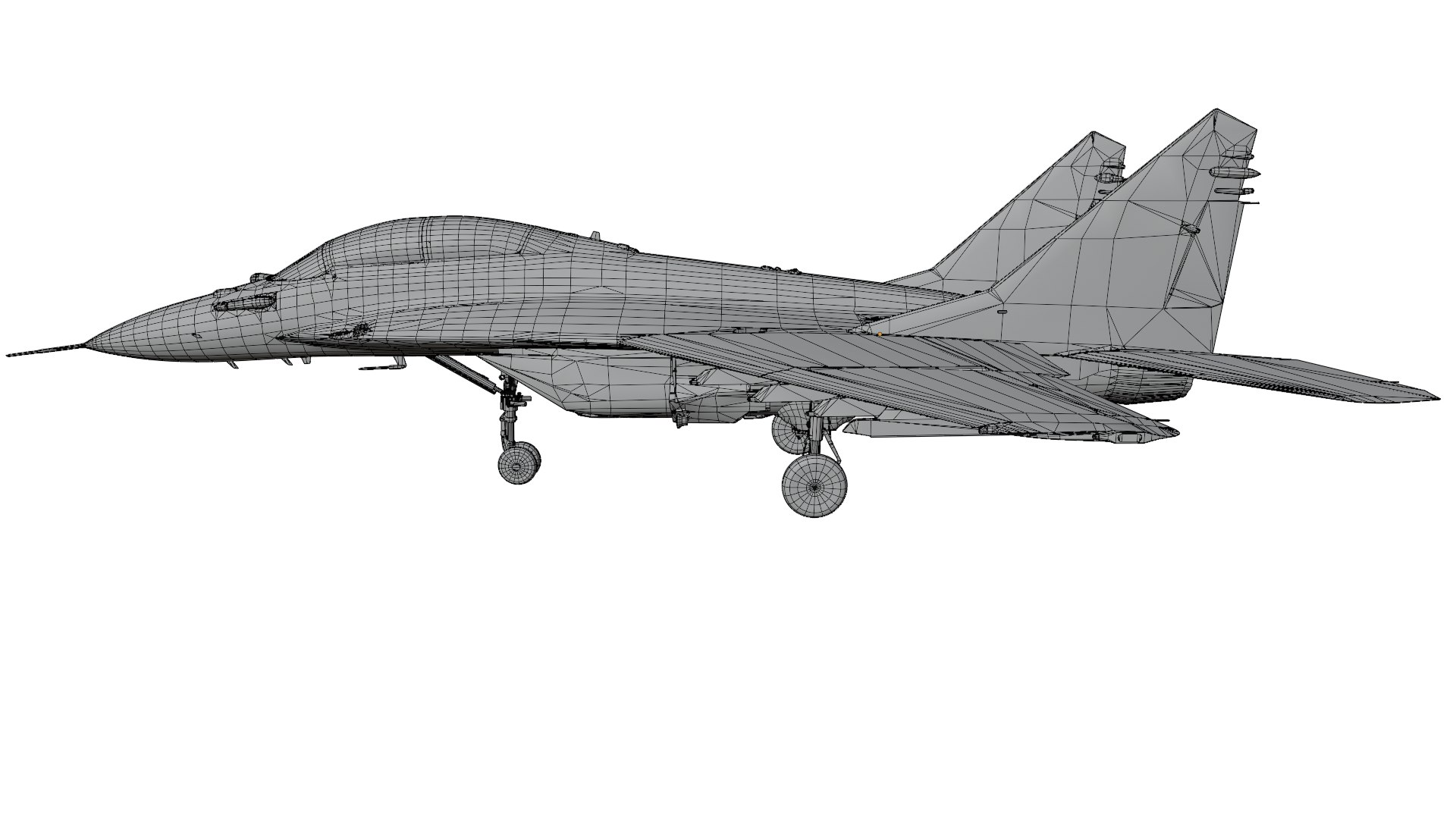 3D MiG 35 Fighter Jet Model - TurboSquid 2404777