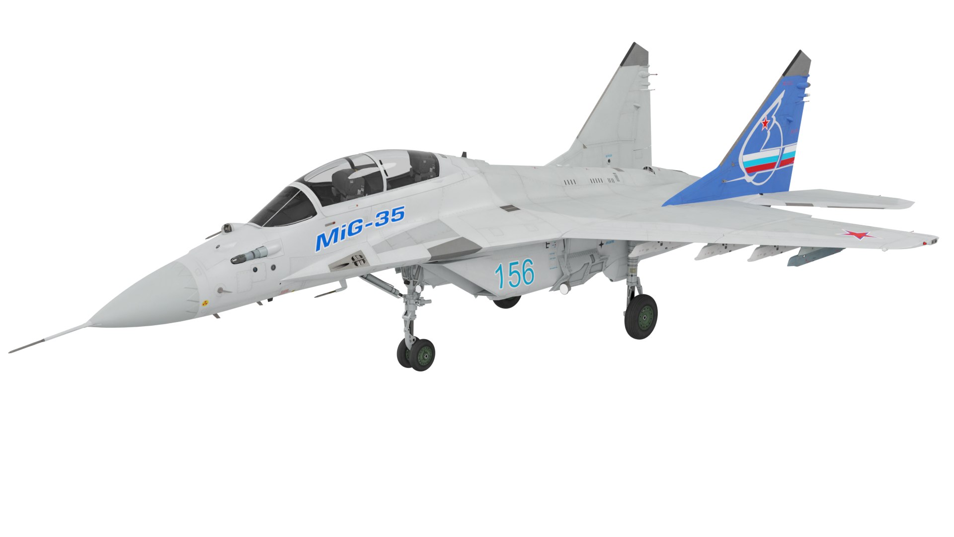 3D MiG 35 Fighter Jet Model - TurboSquid 2404777