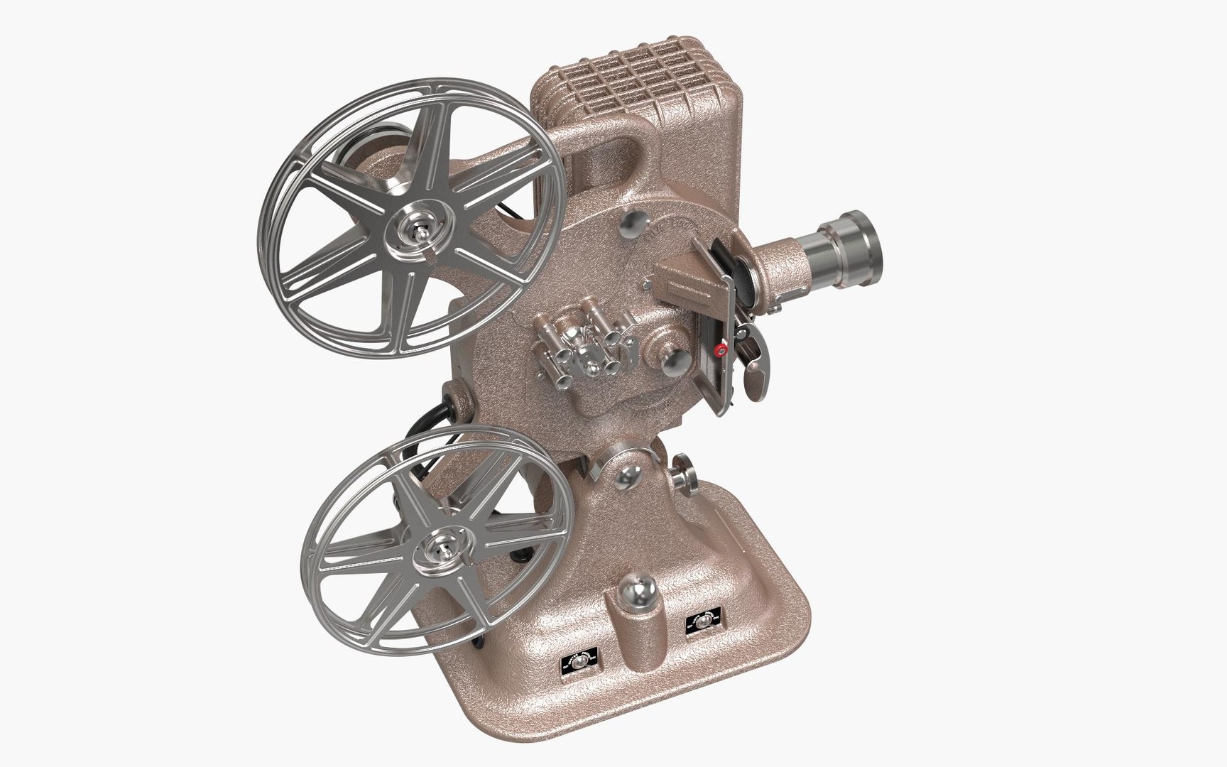 Vintage Movie Projector 3D Model - TurboSquid 2145020