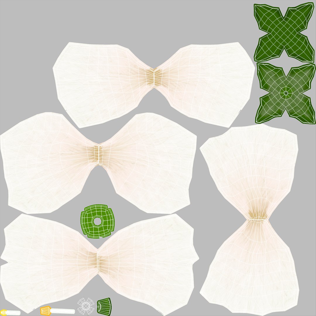 3D Jasmine Flower - TurboSquid 2174306
