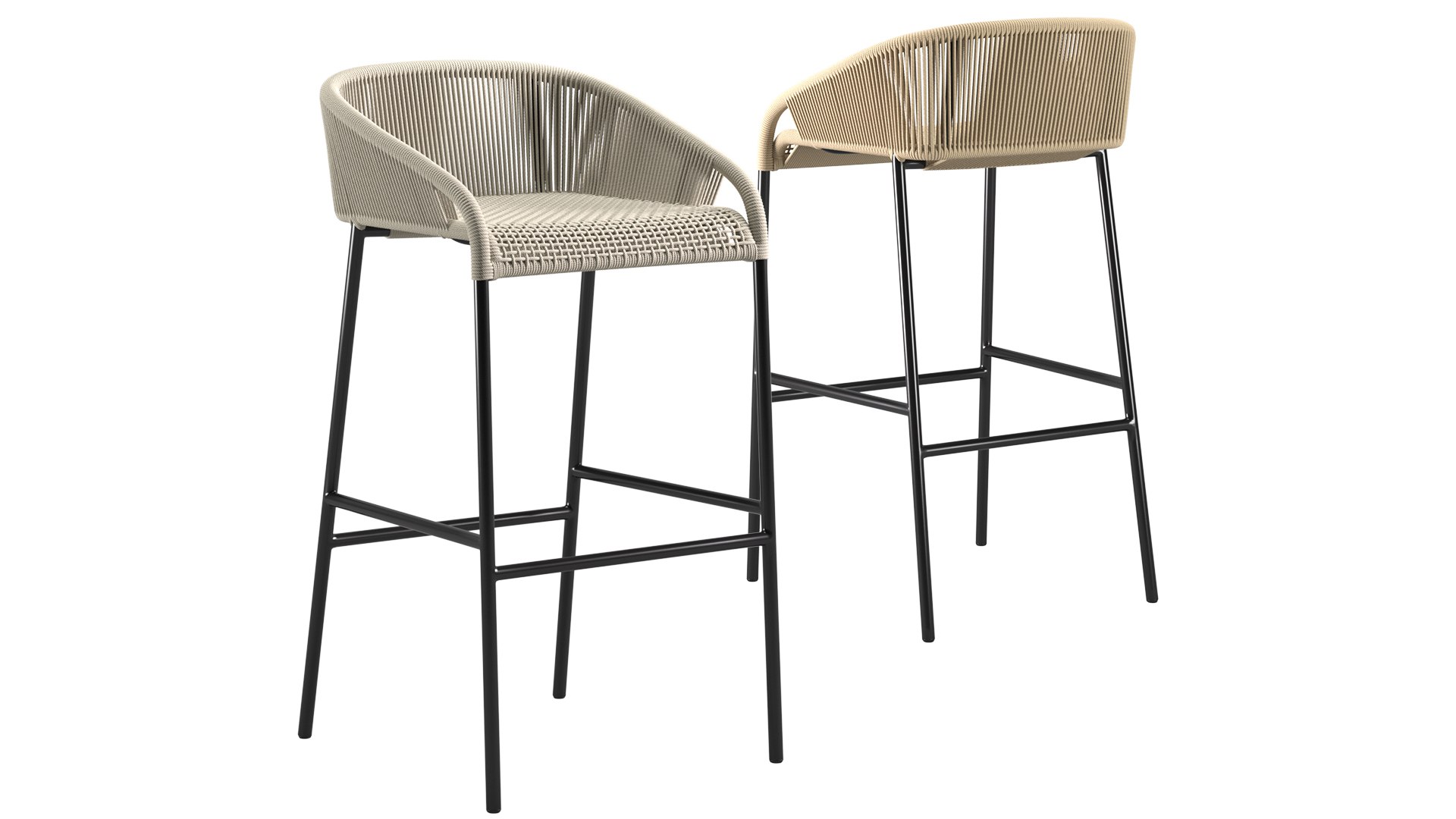 Cricket Stool With Back By Varaschin 3D - TurboSquid 1954452