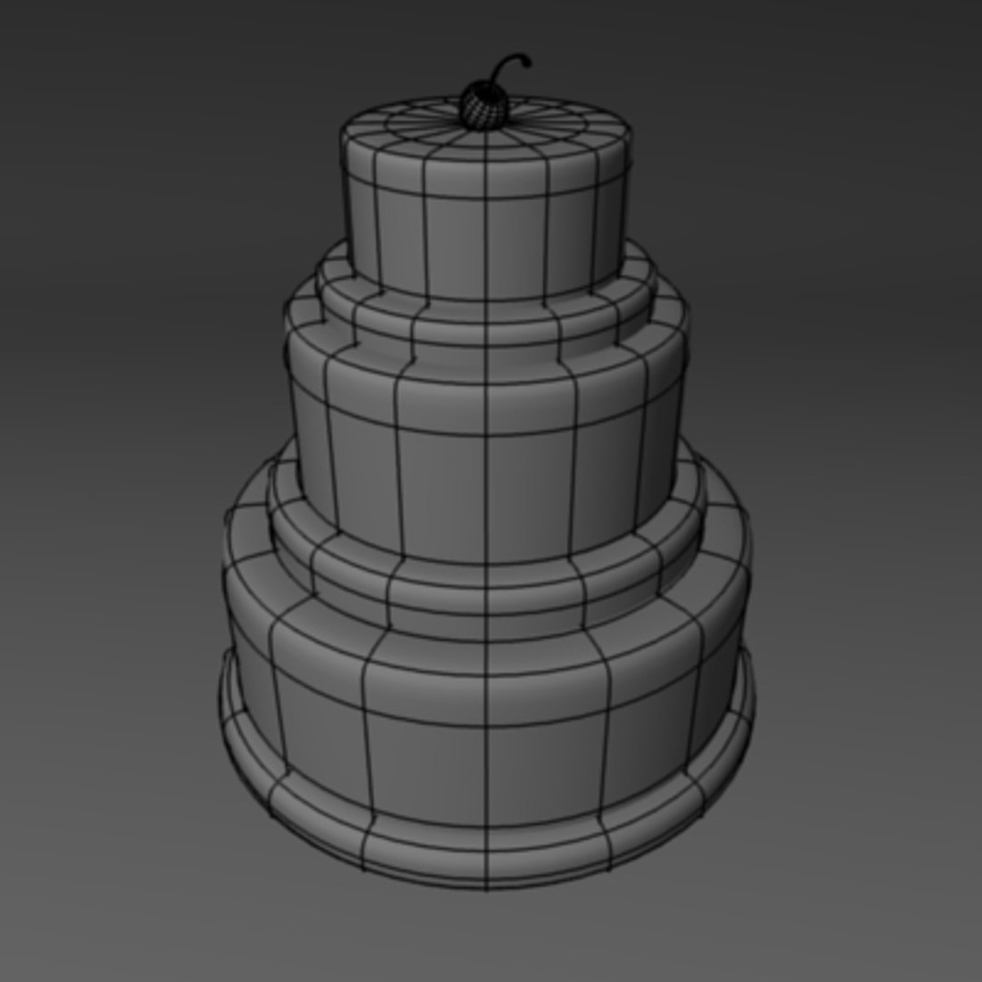 Cake 3D Model - TurboSquid 356692