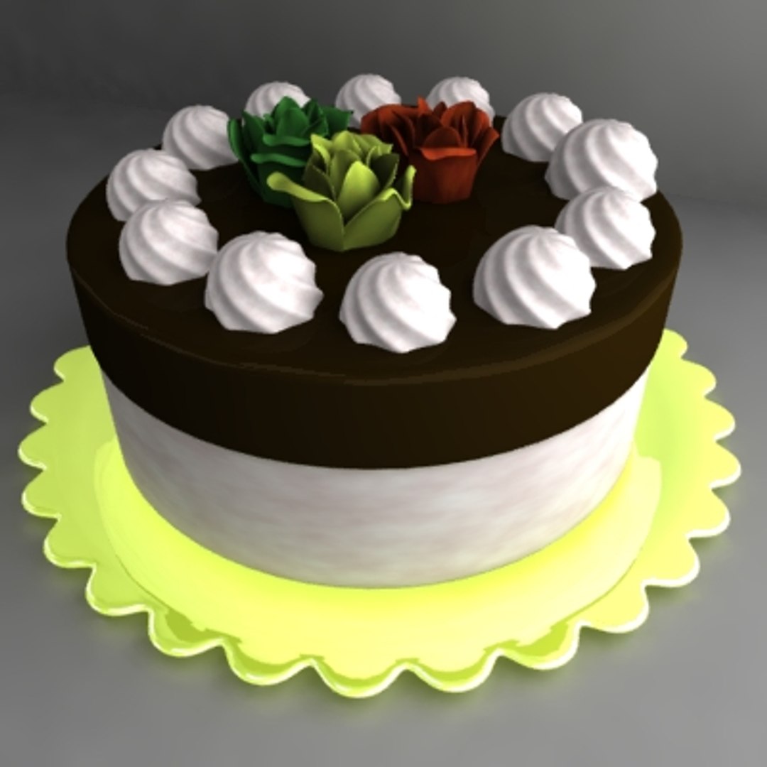 Cake 3D Model - TurboSquid 356692