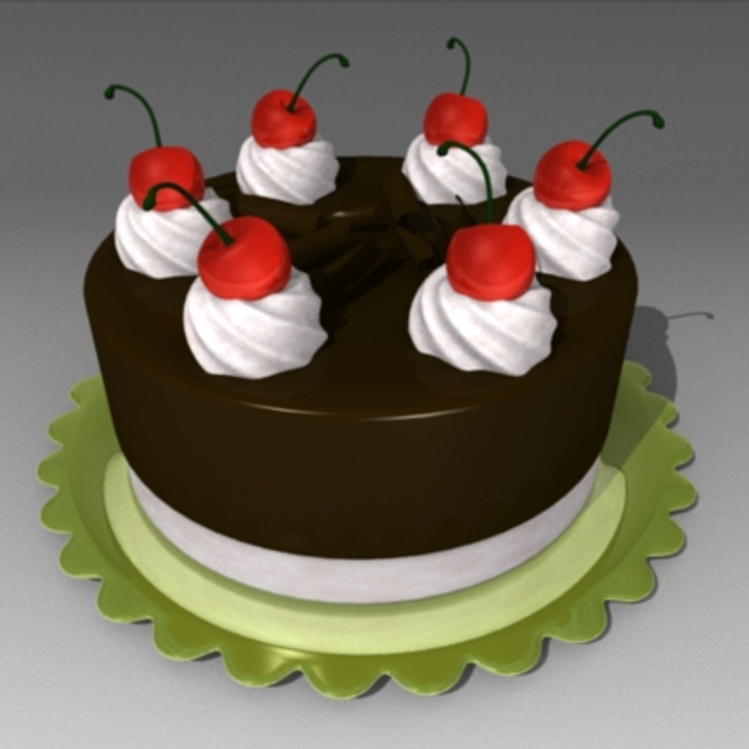 Cake 3D Model - TurboSquid 356692