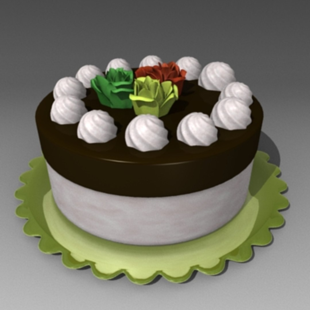 Cake 3D Model - TurboSquid 356692