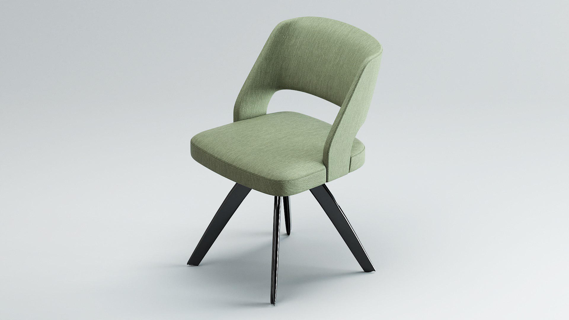 3D Minotti Neto Table And Owen Chairs - Cinema 4D Octane PBR Model ...