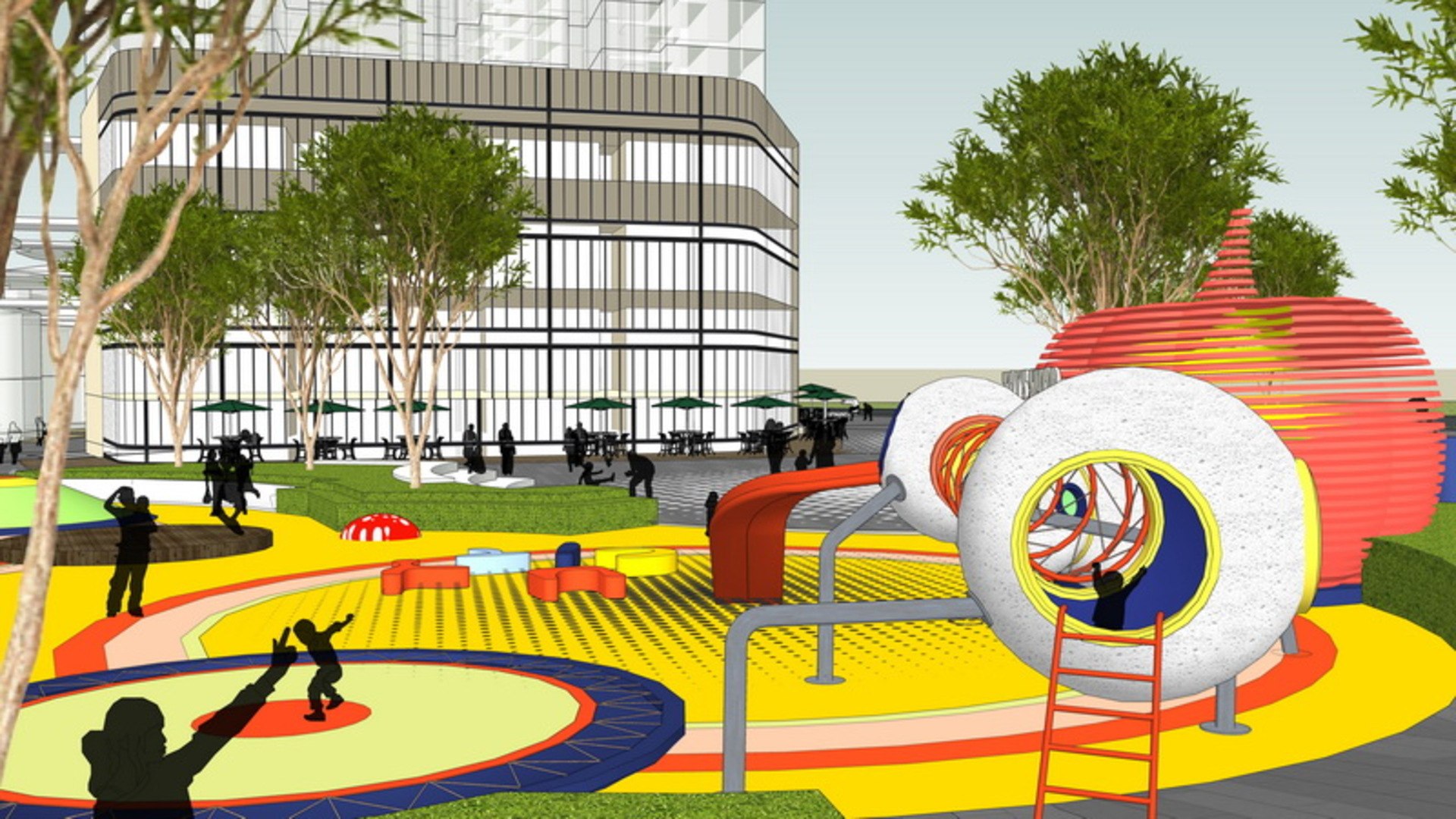 3D 25 OF Relax Space And Playground Draft Model2 Model - TurboSquid 2210415