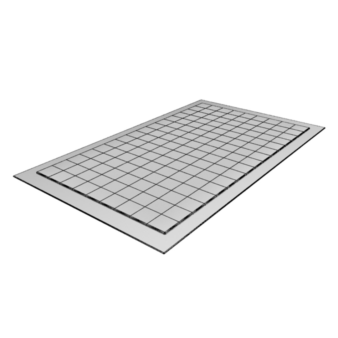3d door mat doormat model