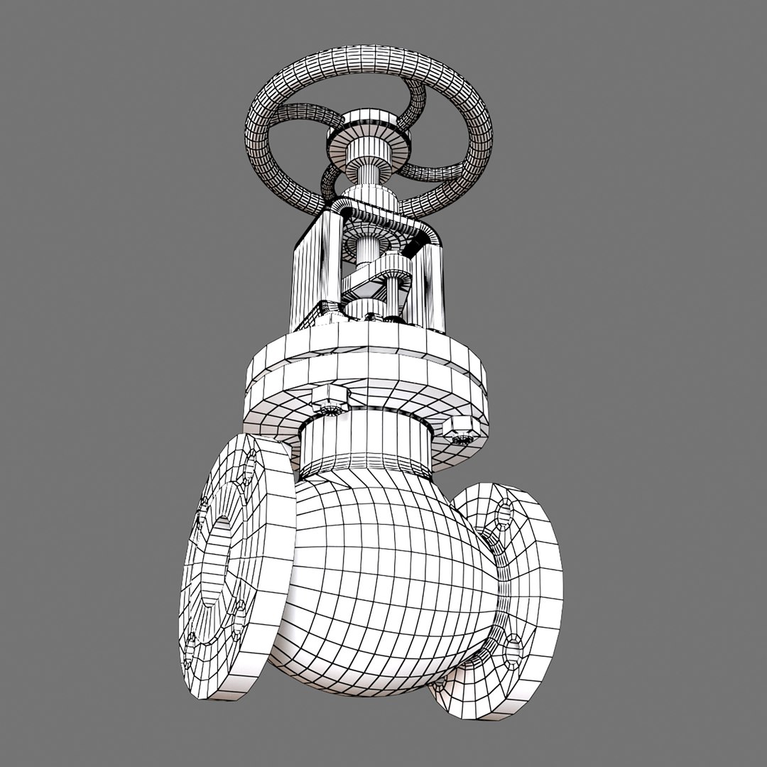 3D Globe Valve - TurboSquid 1834776