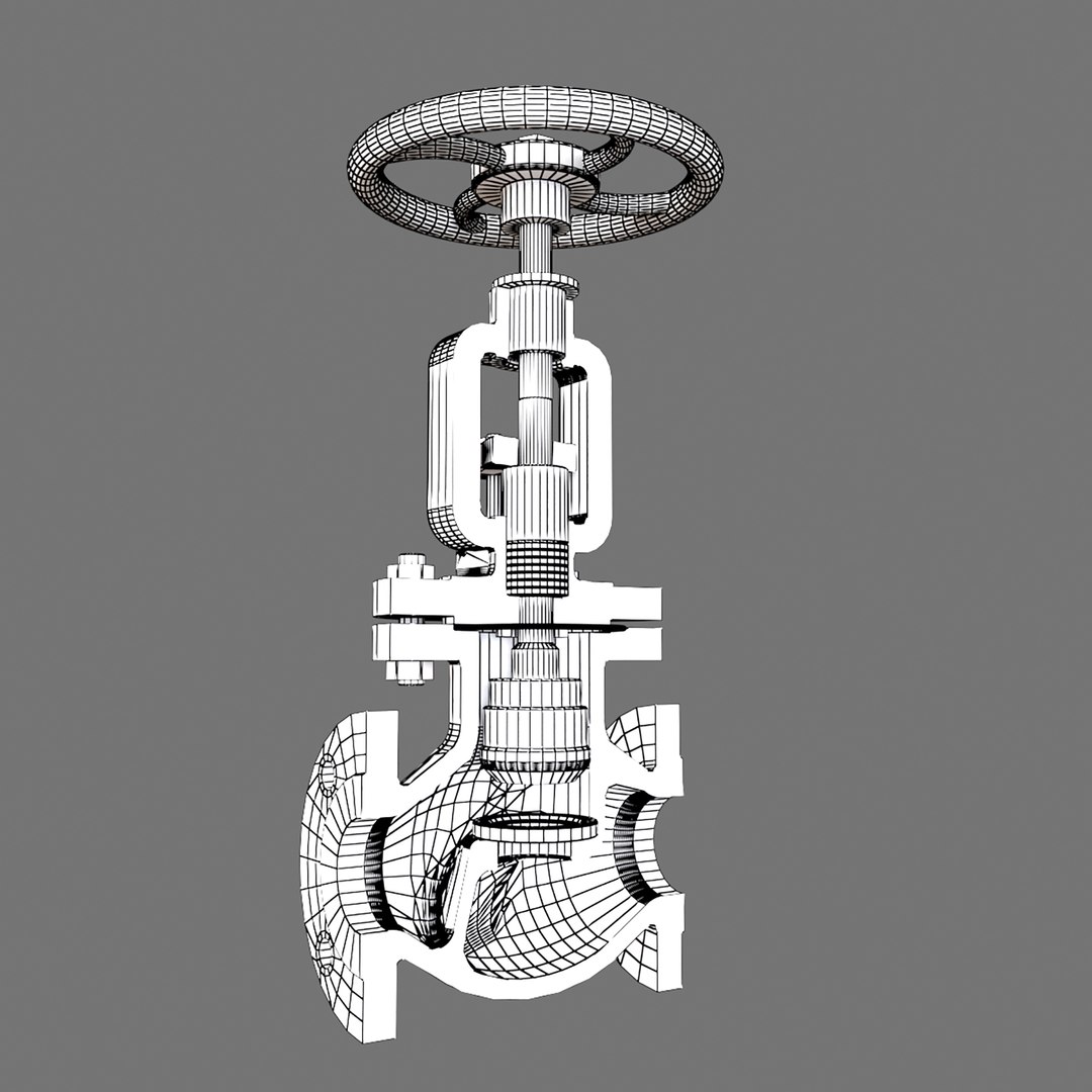 3D Globe Valve - TurboSquid 1834776