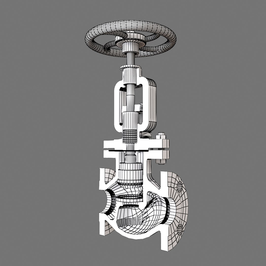 3D Globe Valve - TurboSquid 1834776