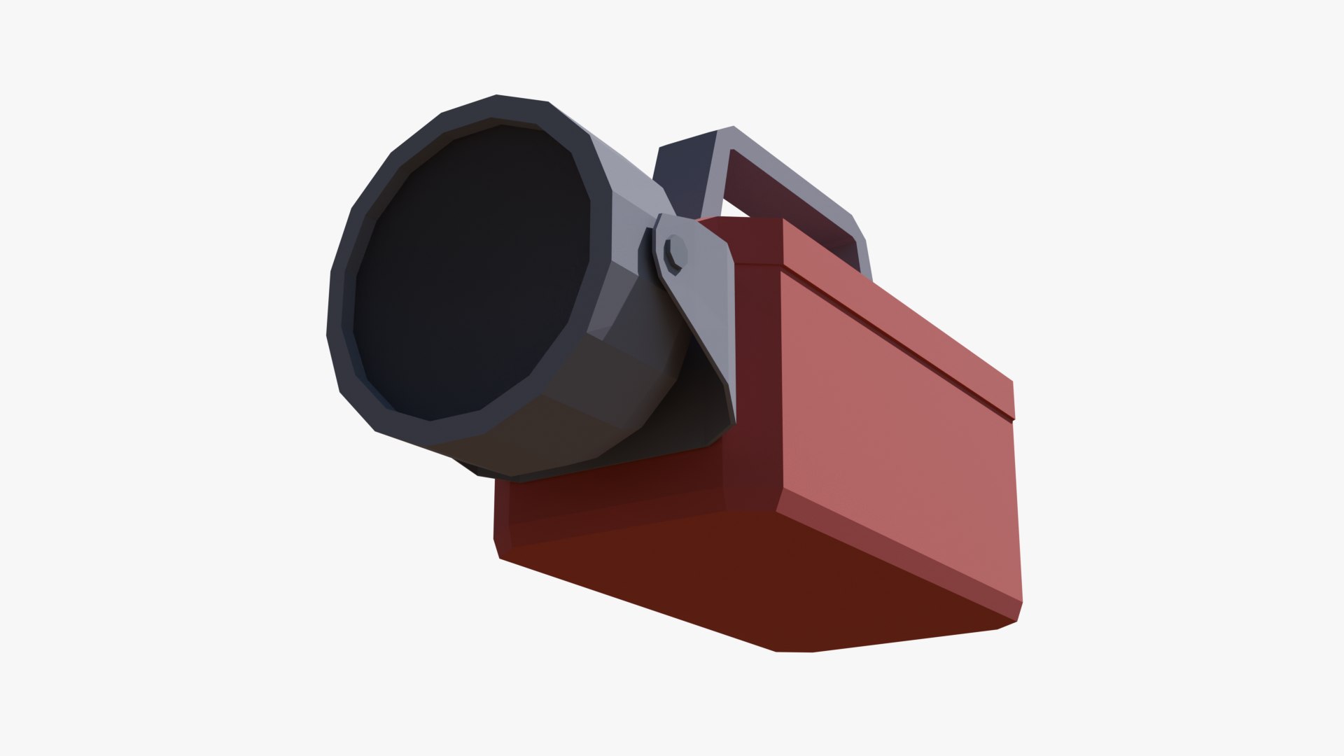 Retro Flashlight 3D Model - TurboSquid 2327532