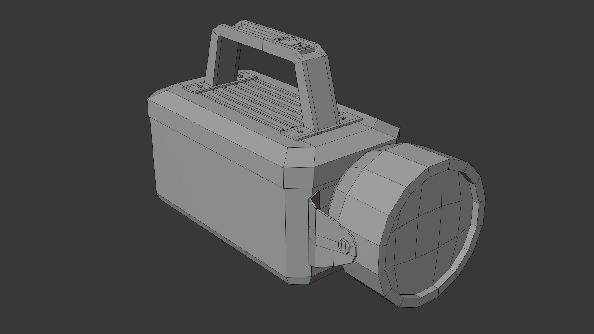 Retro Flashlight 3D Model - TurboSquid 2327532