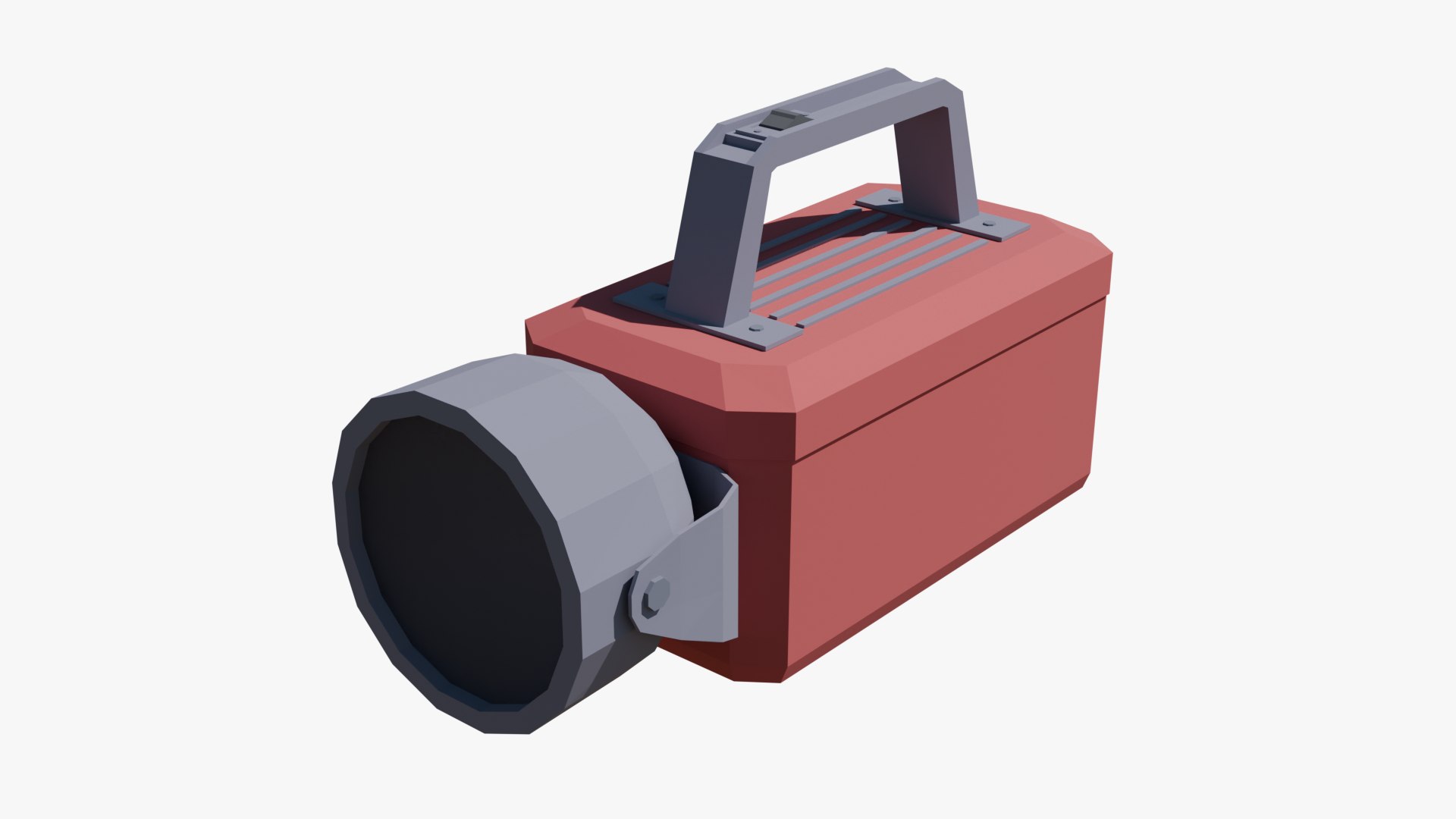 Retro Flashlight 3D Model - TurboSquid 2327532