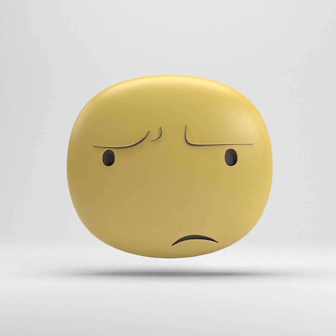Facebook Sticker Angry 3D Model - TurboSquid 1293033