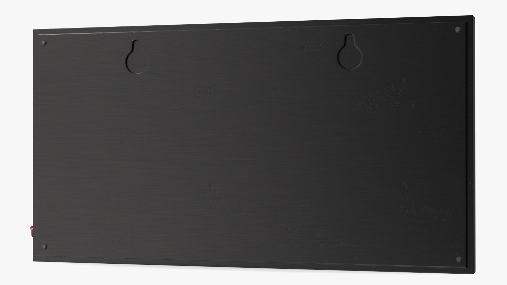 3D Cafe Sign Bright Blue LED Light OFF - TurboSquid 2111022