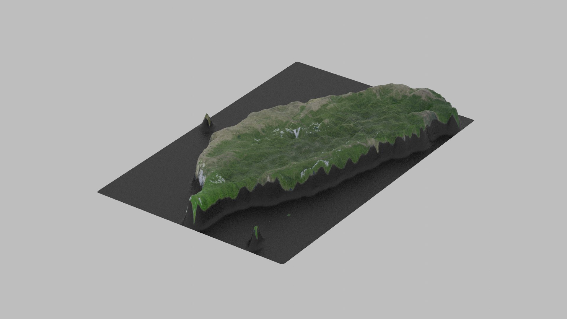 Taiwan Map Country 3D - TurboSquid 2076377