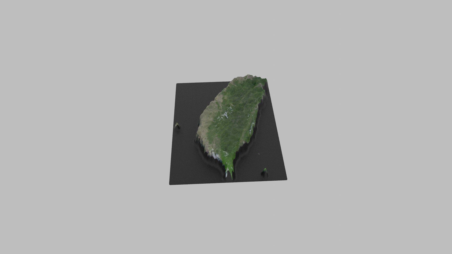 Taiwan Map Country 3D - TurboSquid 2076377