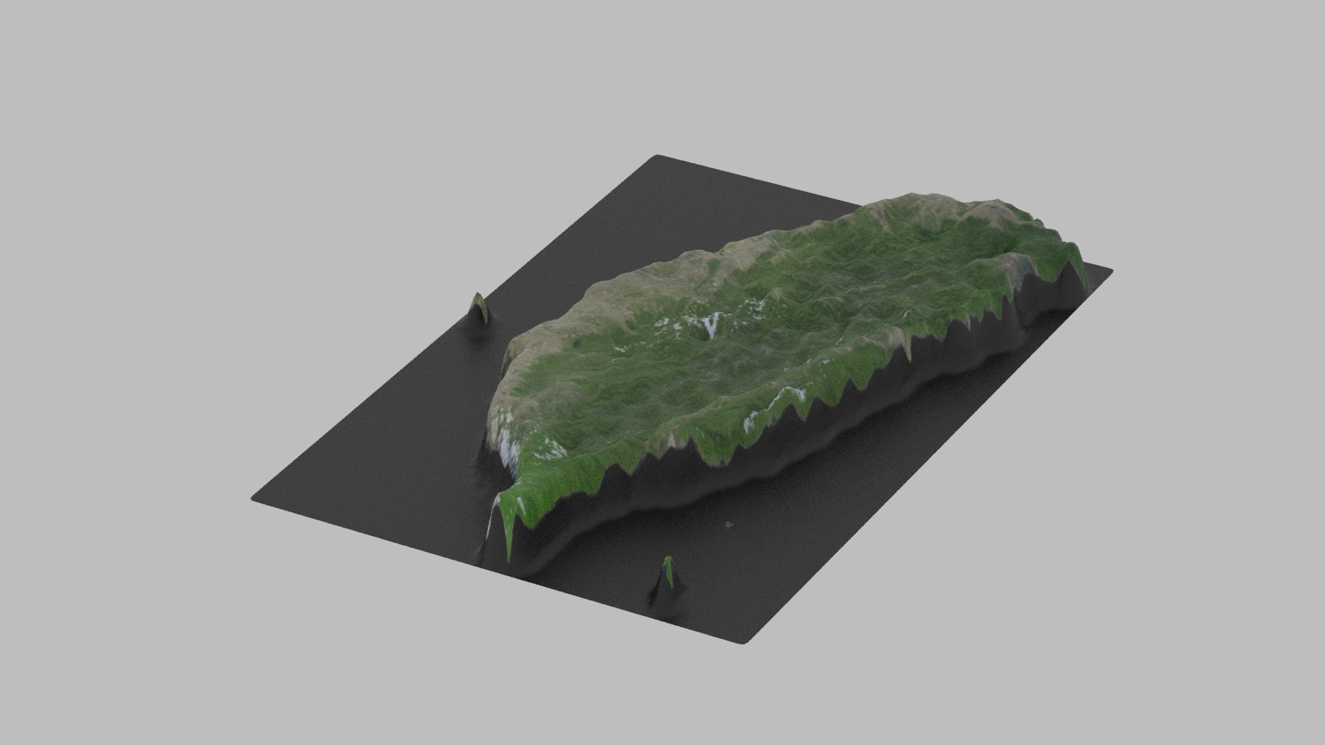 Taiwan Map Country 3D - TurboSquid 2076377