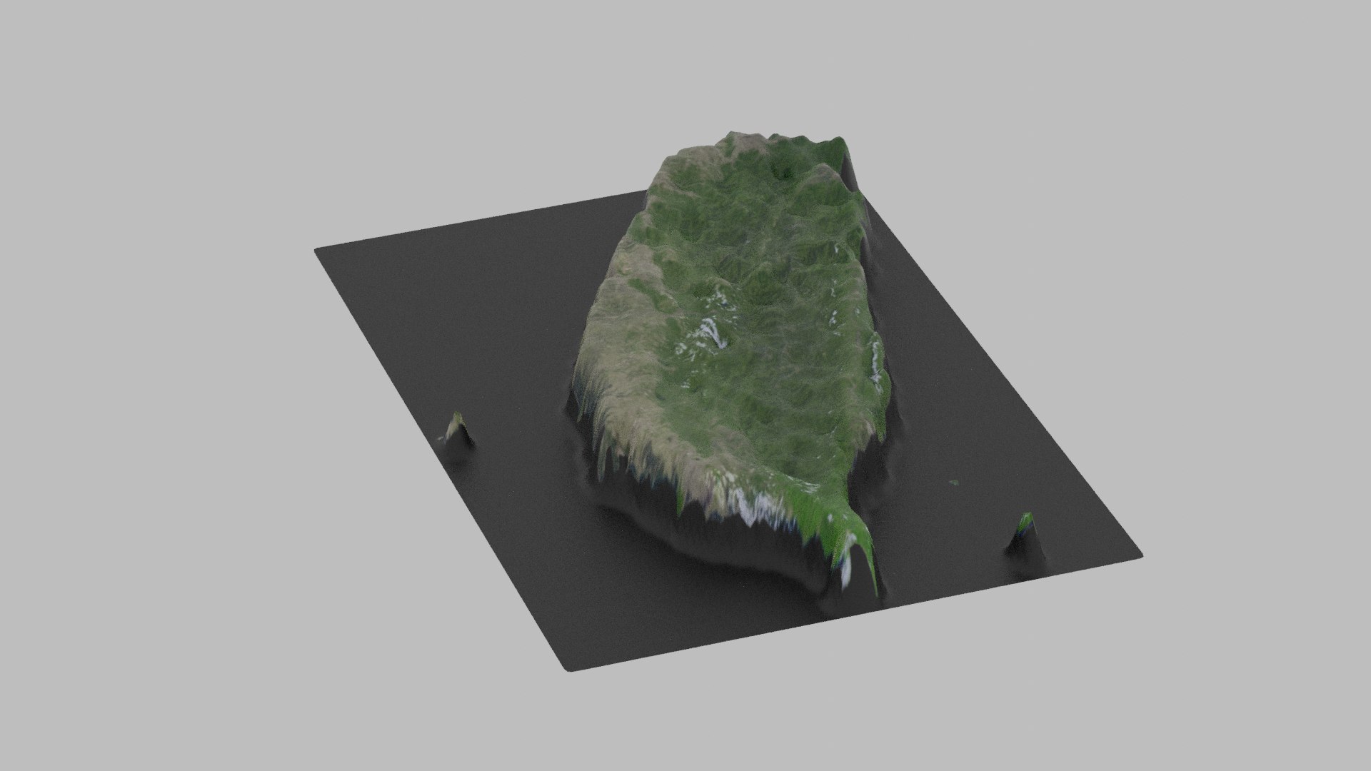 Taiwan Map Country 3D - TurboSquid 2076377
