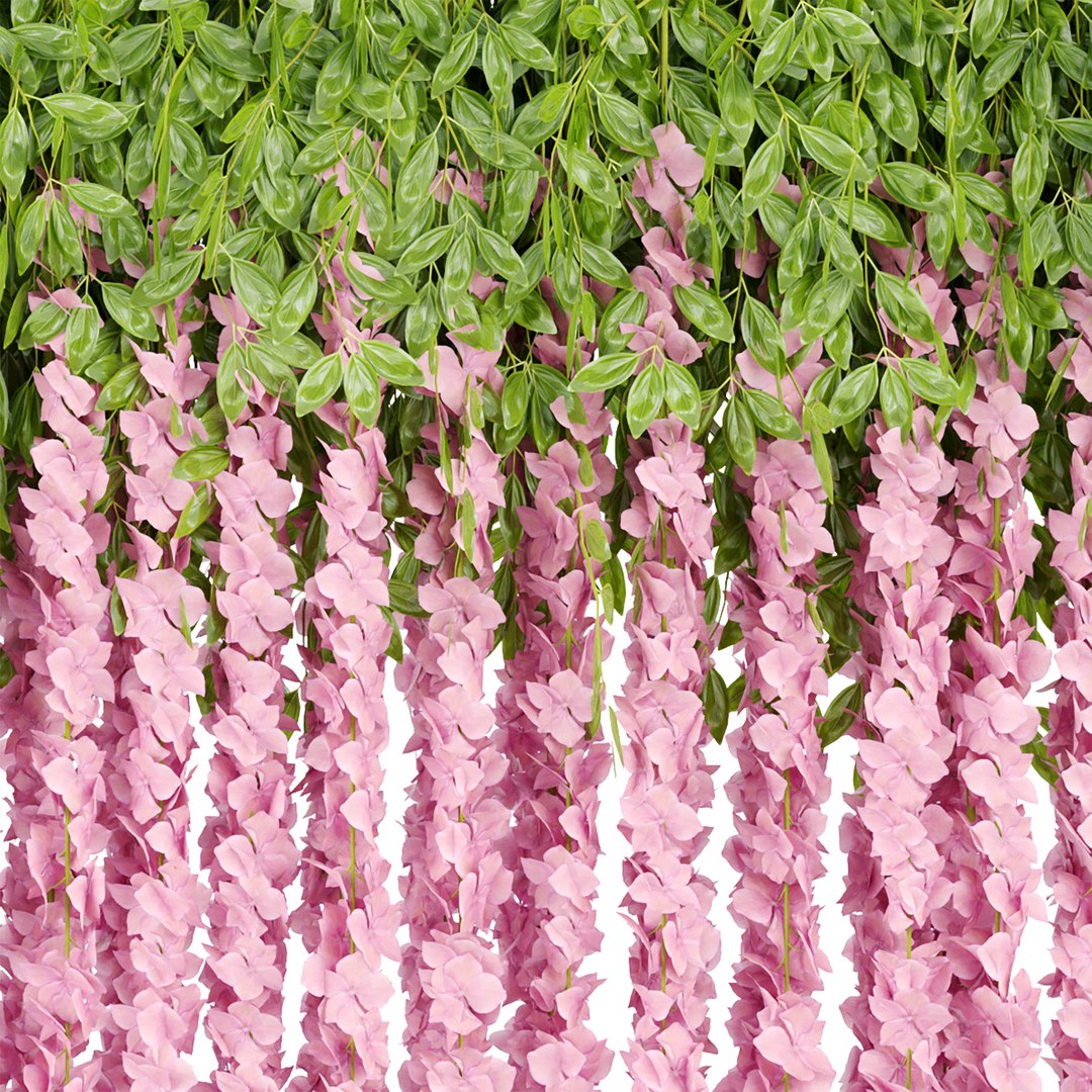 3D Model Artificial Hanging Flowers Vol 59 - TurboSquid 1957581