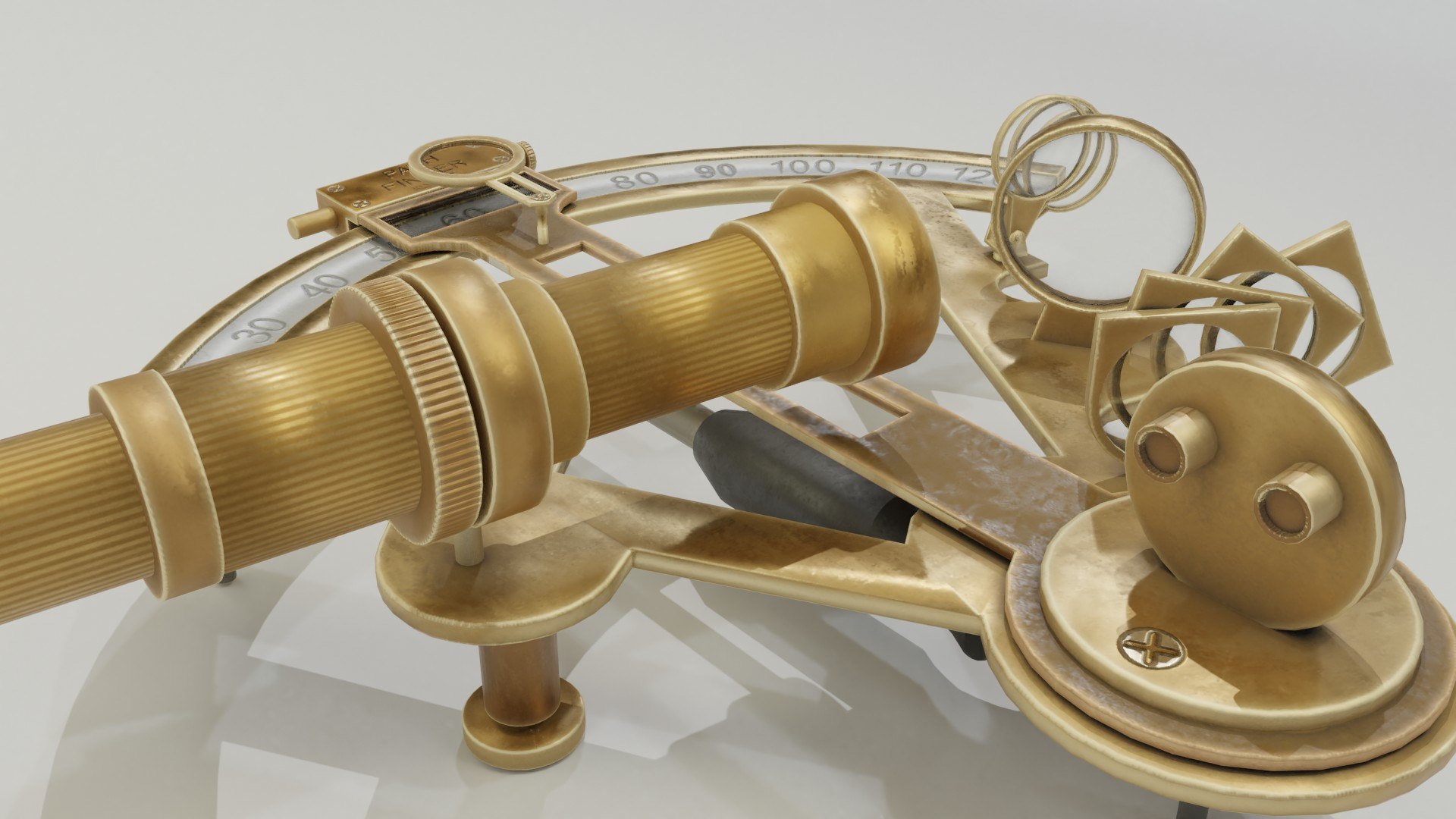 Mapped Sextant Model - TurboSquid 1492067