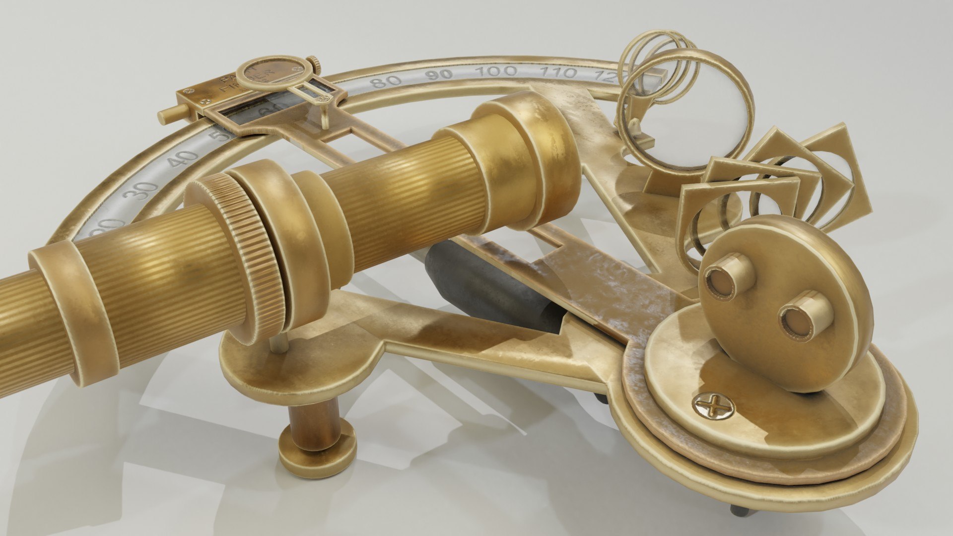Mapped Sextant Model - TurboSquid 1492067