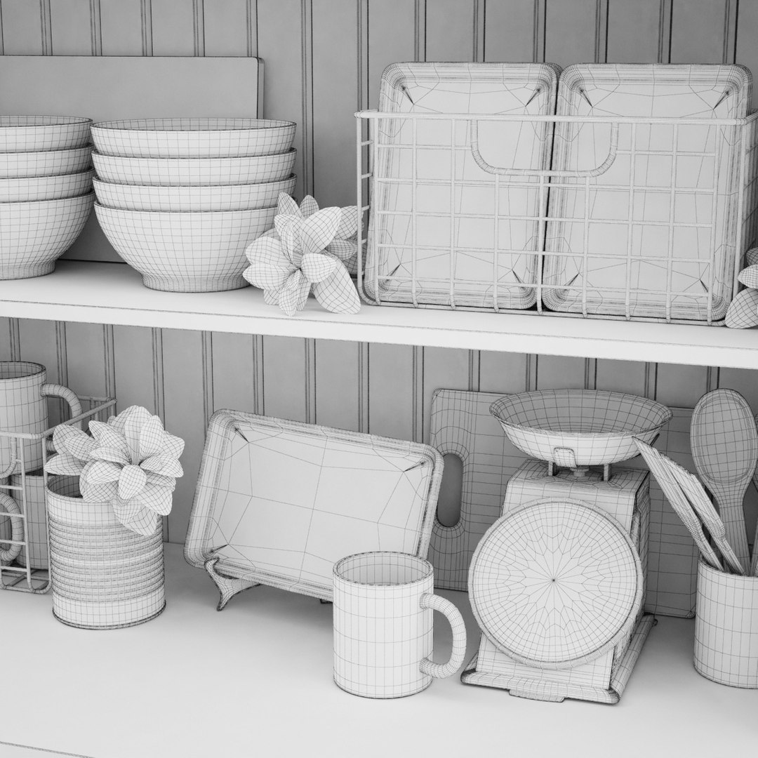 3D Dish Model - TurboSquid 1257671