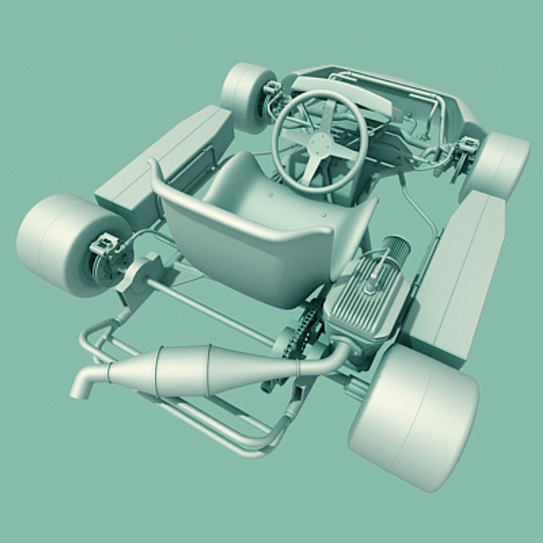 3d Shifter Kart Model