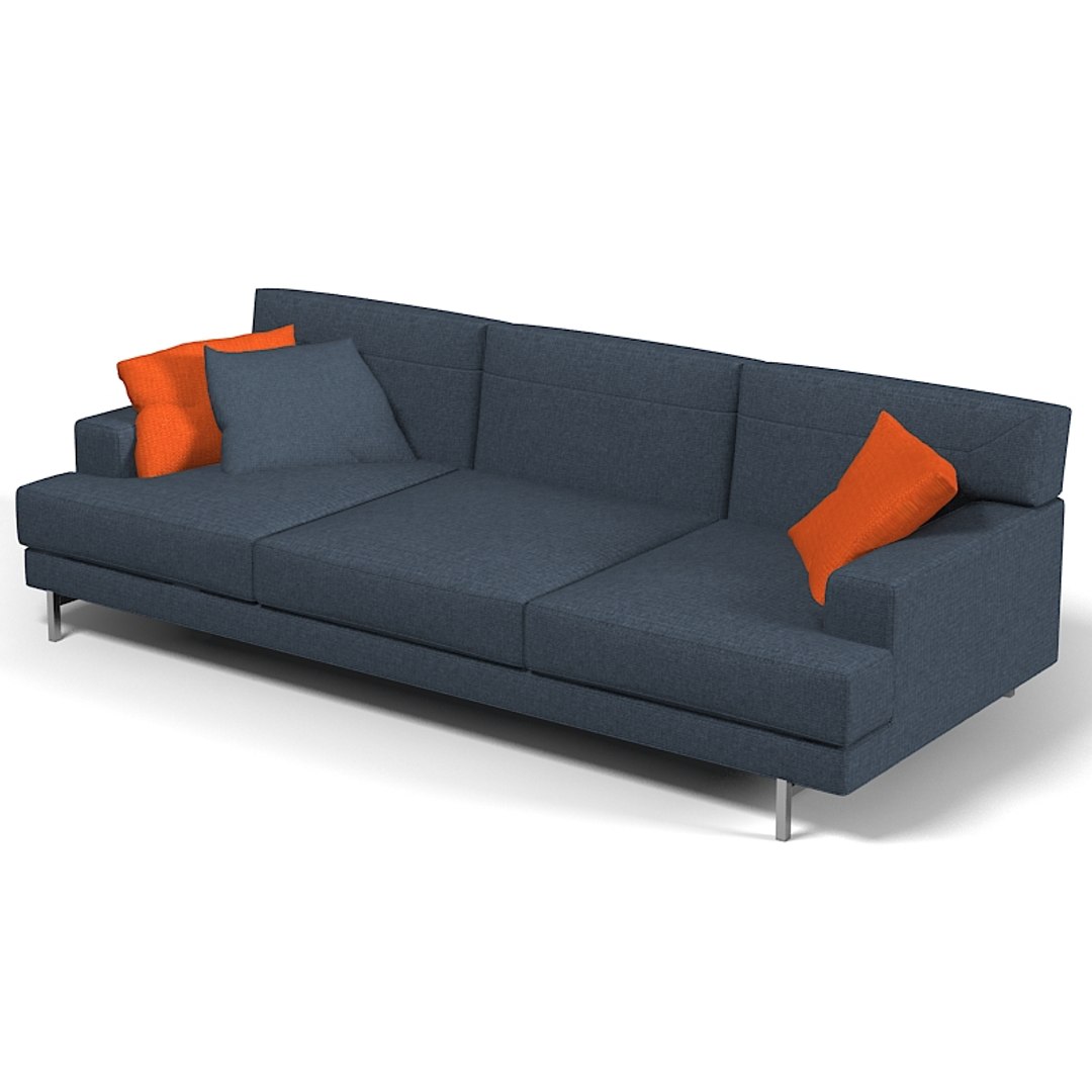 3d molteni hug sofa