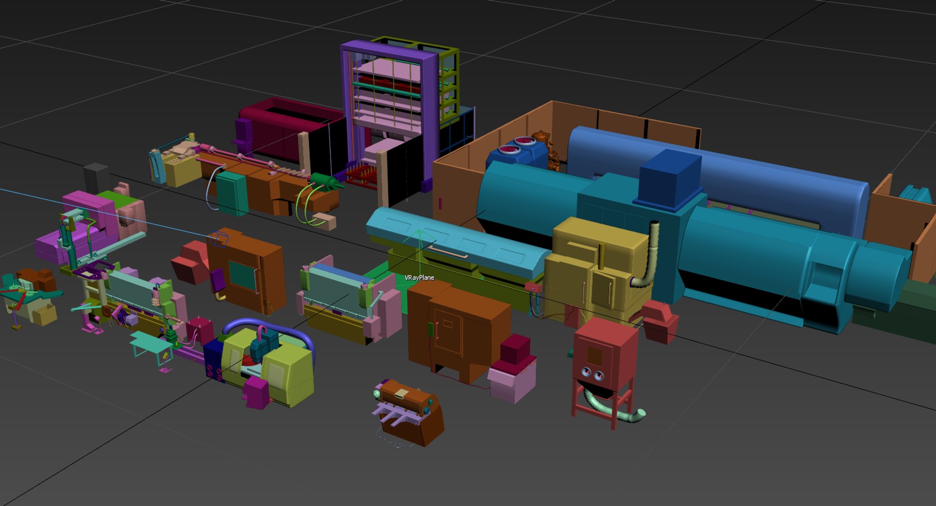 Industrial Machines 3D - TurboSquid 1285211