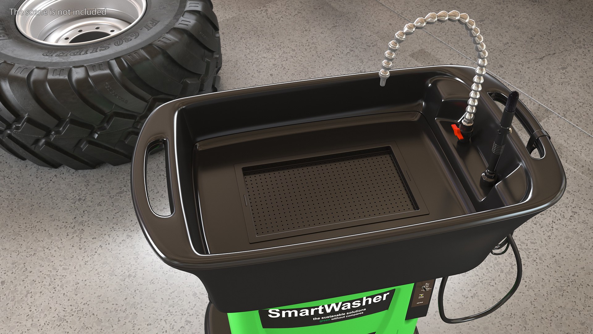 Smartwasher Mobile Parts Washer 3D Model - TurboSquid 1684648