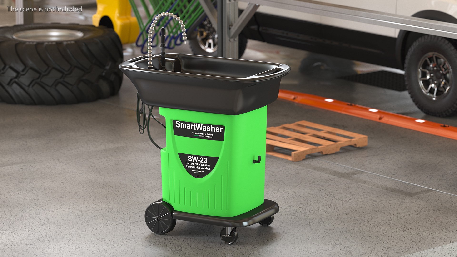 Smartwasher Mobile Parts Washer 3D Model - TurboSquid 1684648