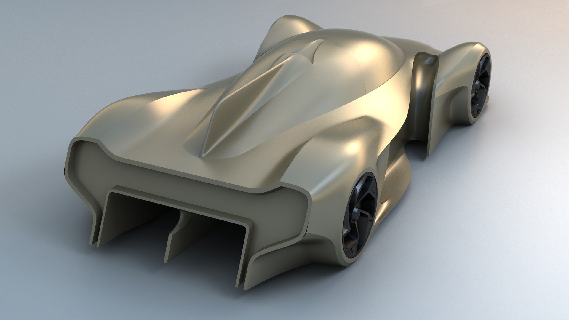 3D Hypercar II - Basic Body - TurboSquid 1995995