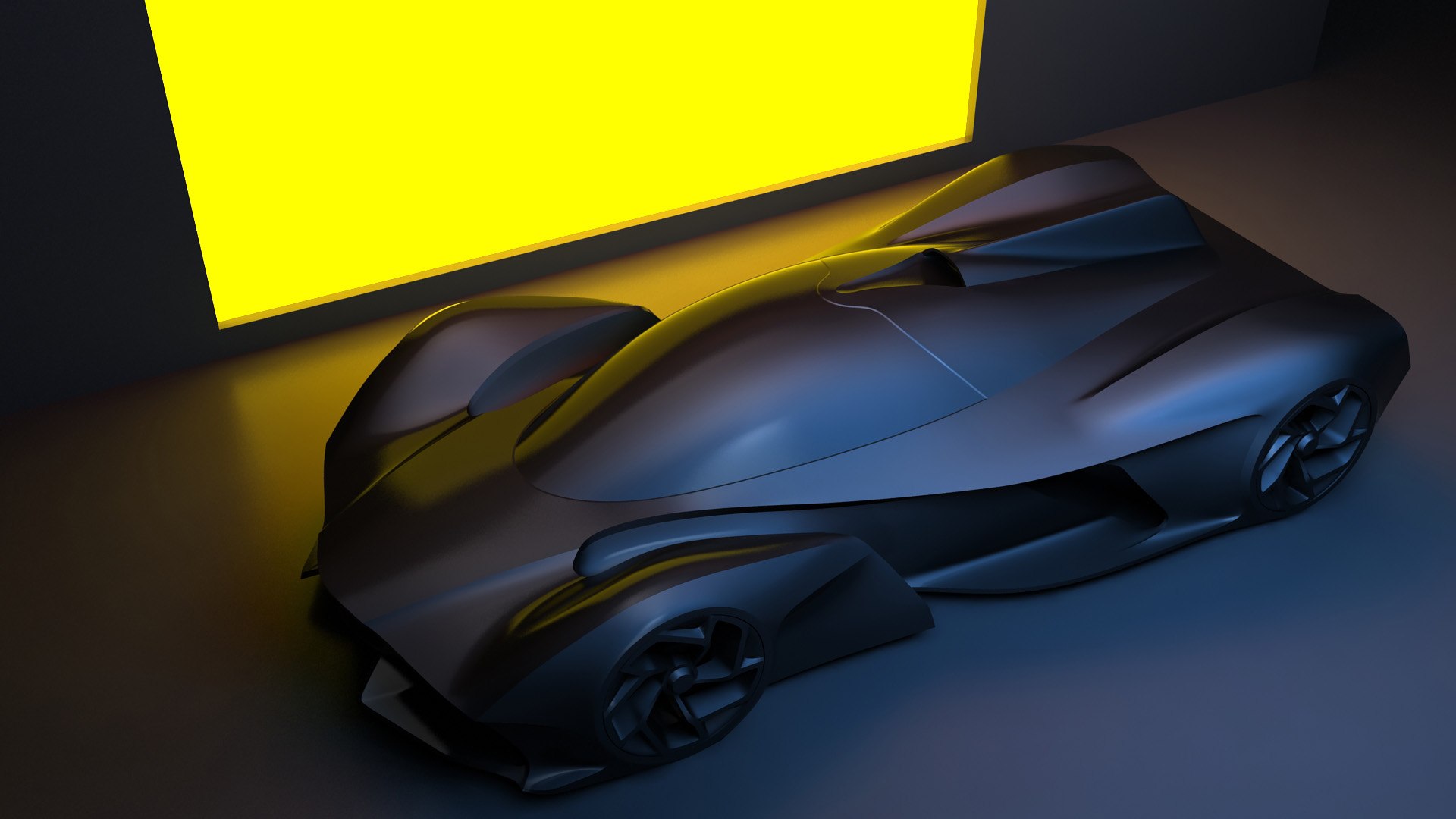 3D Hypercar II - Basic Body - TurboSquid 1995995
