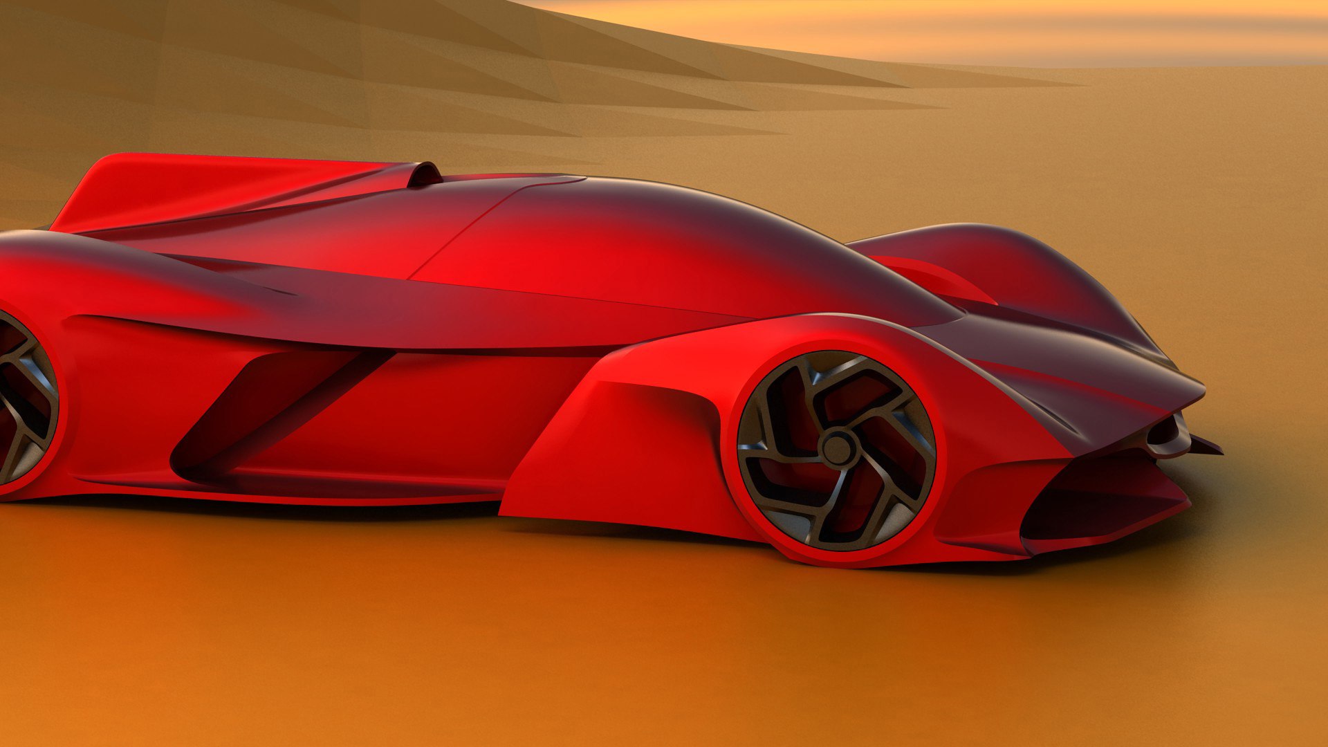 3D Hypercar II - Basic Body - TurboSquid 1995995