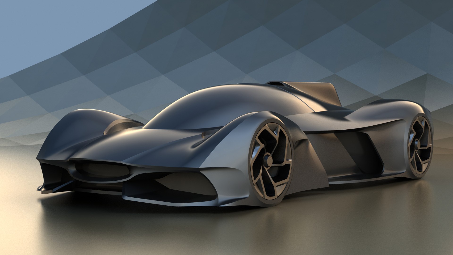 3D Hypercar II - Basic Body - TurboSquid 1995995