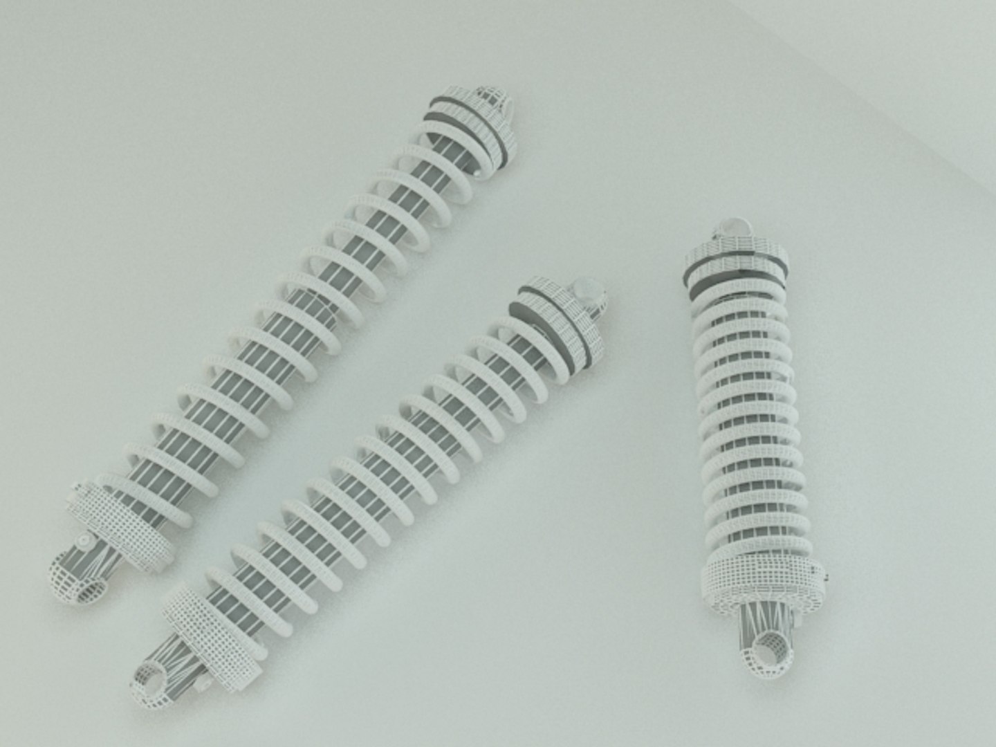 Dashpot Dash Pot 3d Model