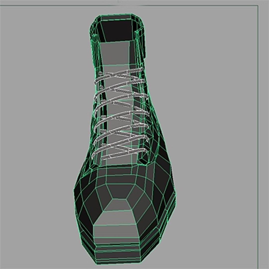 3ds Max Boot Lace