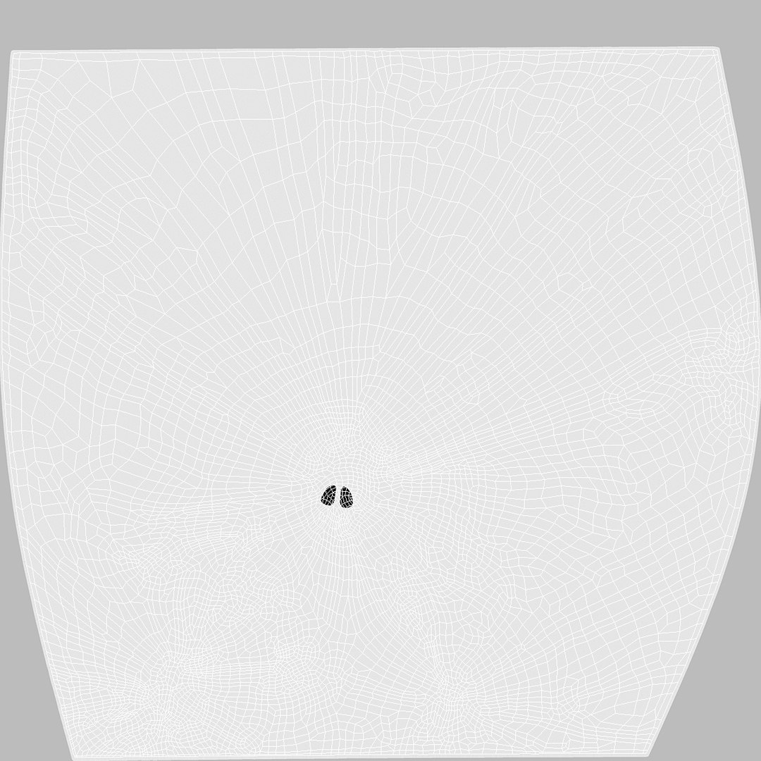 White ghost sheet flying model - TurboSquid 1529366